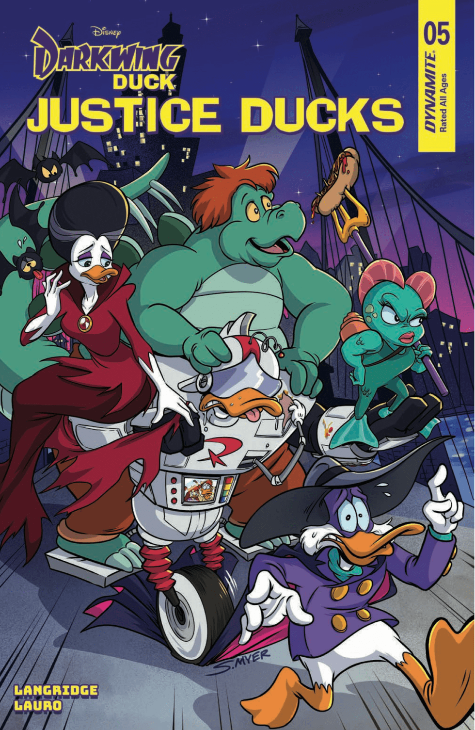 EXCLUSIVE DISNEY’S DARKWING DUCK JUSTICE DUCKS #5 | KO Media