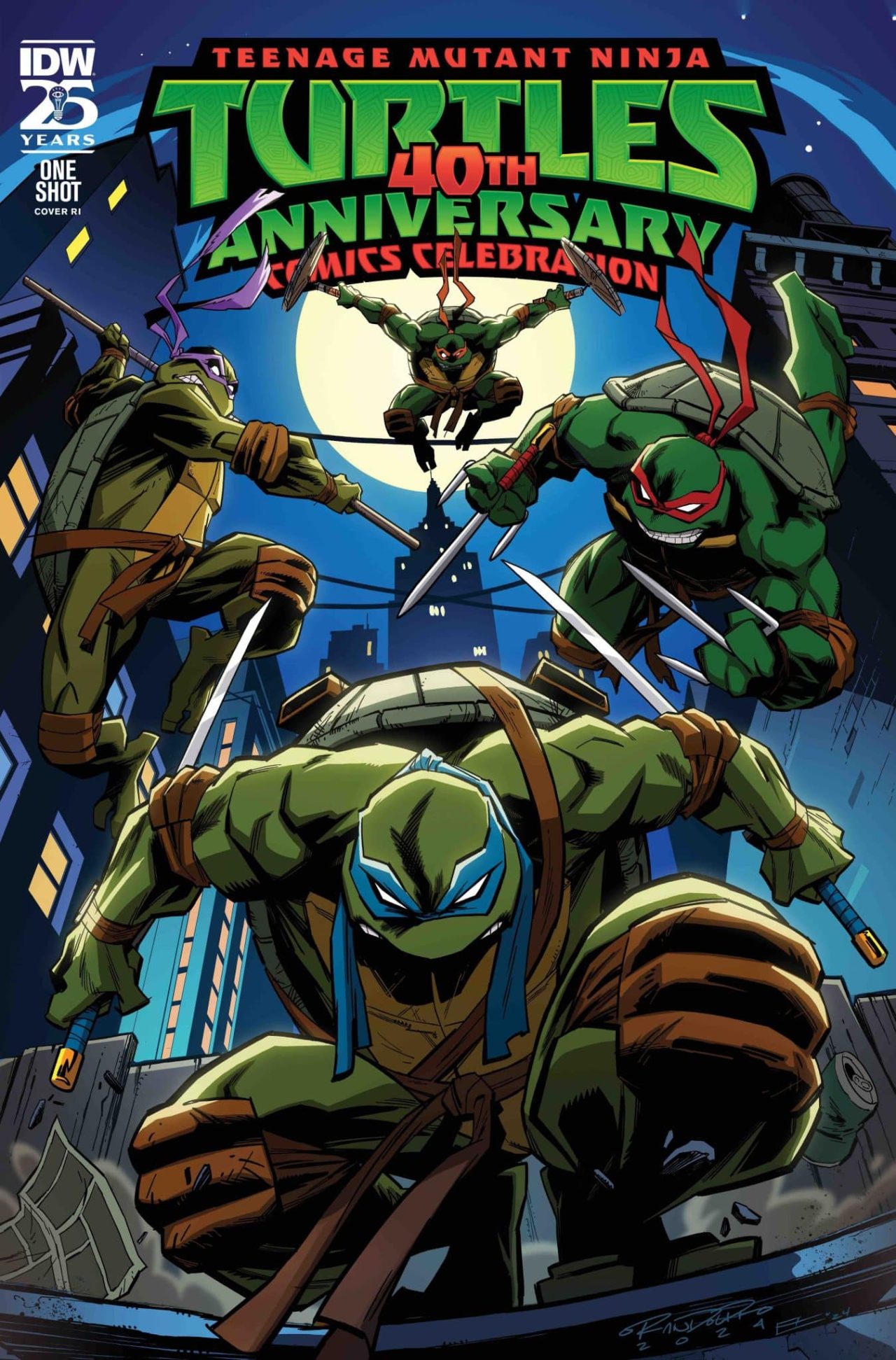 Teenage Mutant Ninja Turtles: 40th Anniversary Comics Celebration—The ...